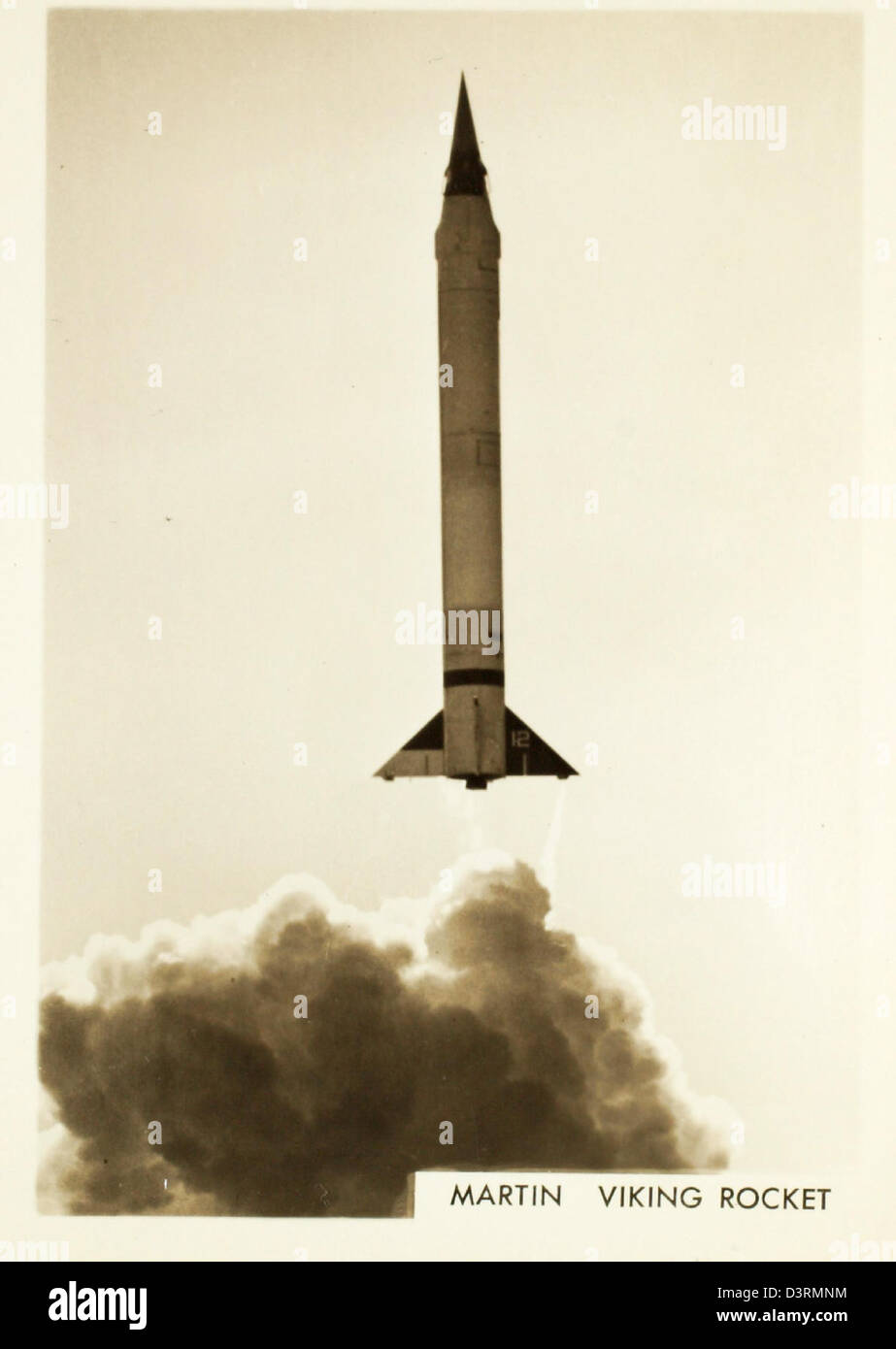 This glossy photo captures the Martin Viking spacecraft, which was involved in NASA’s space ...