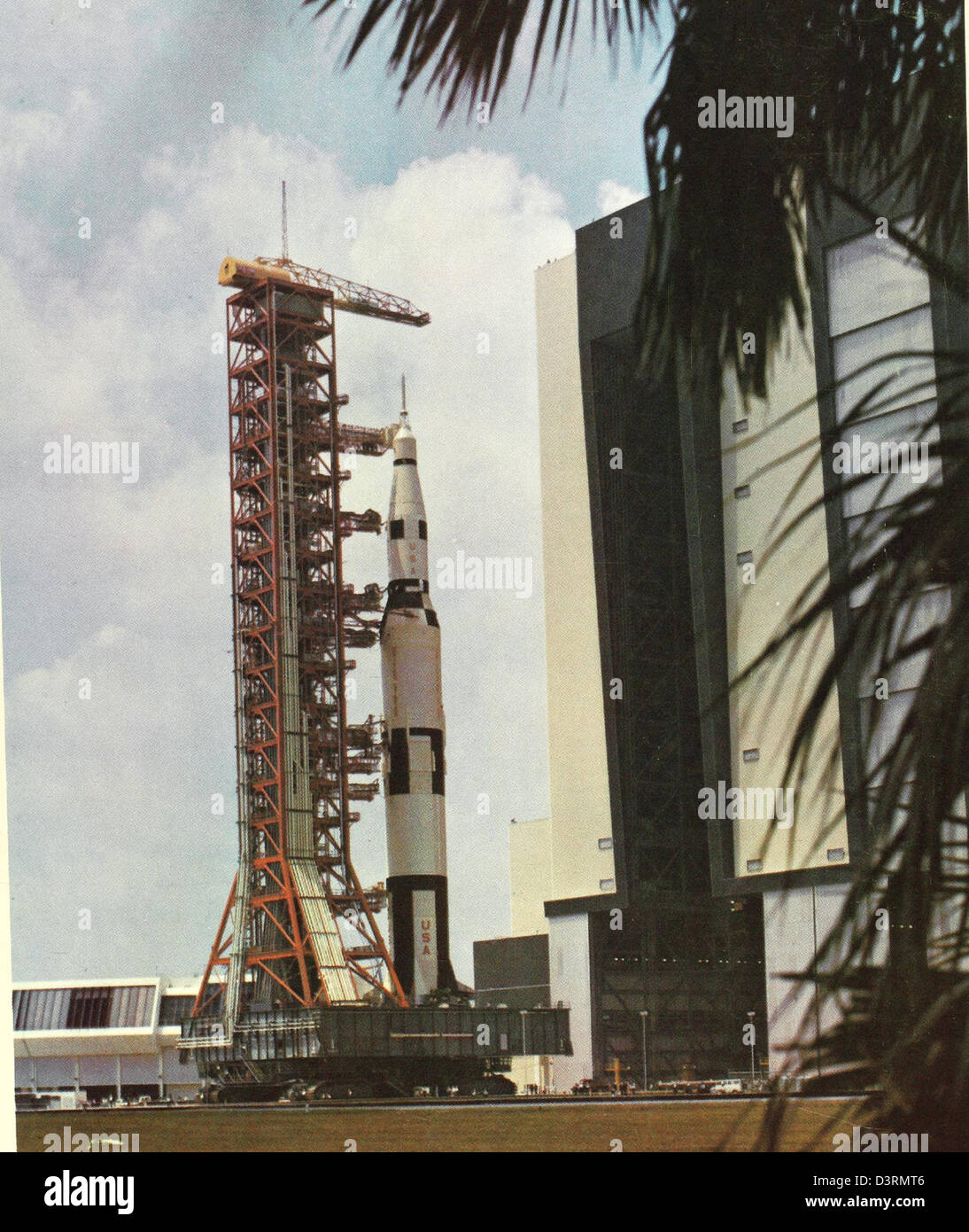 A glossy photograph of the Saturn SA-5 rocket, which was part of NASA’s ...
