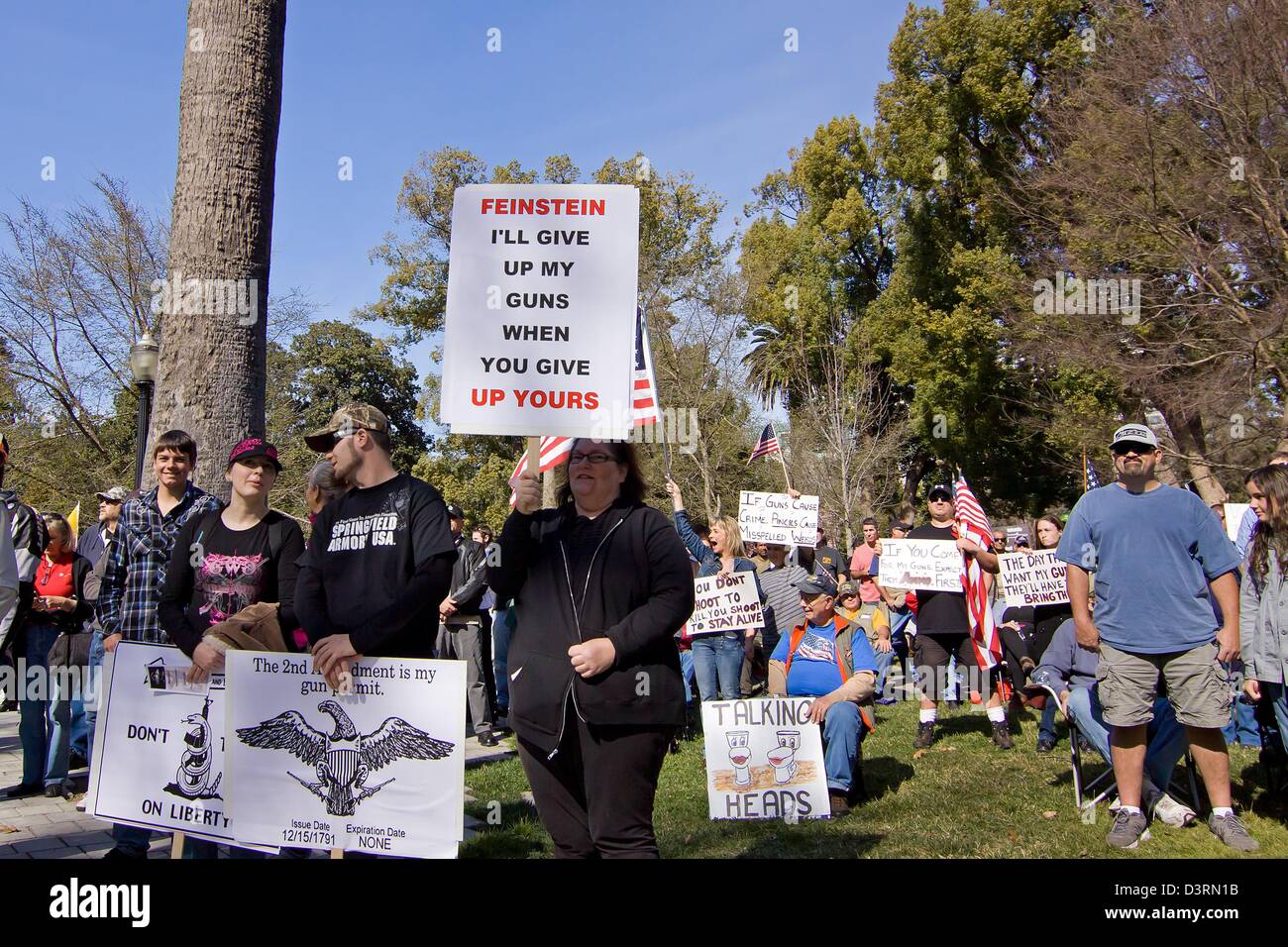 Bill of rights protest usa hi-res stock photography and images - Alamy