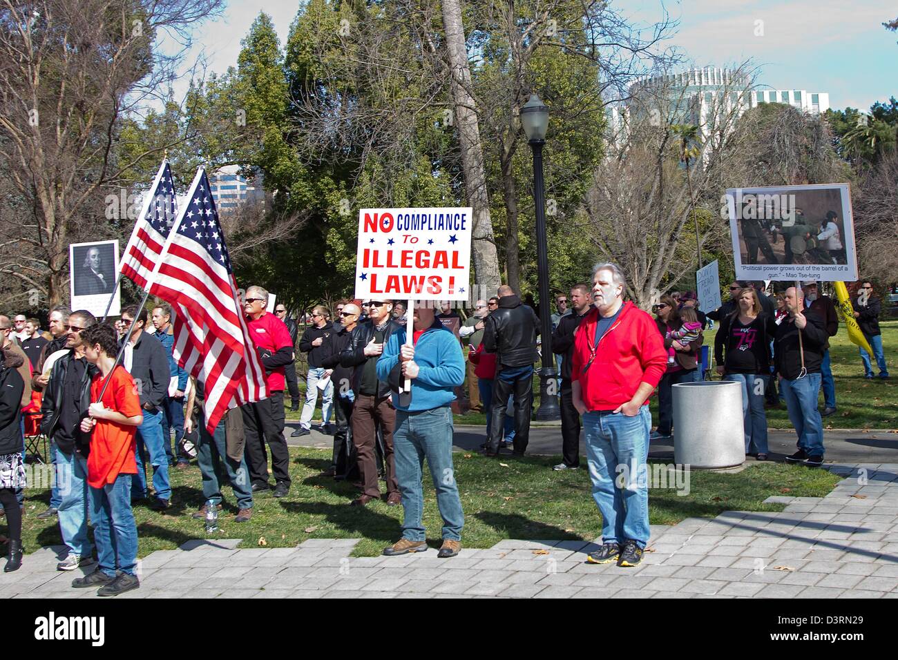 Bill of rights protest usa hi-res stock photography and images - Alamy