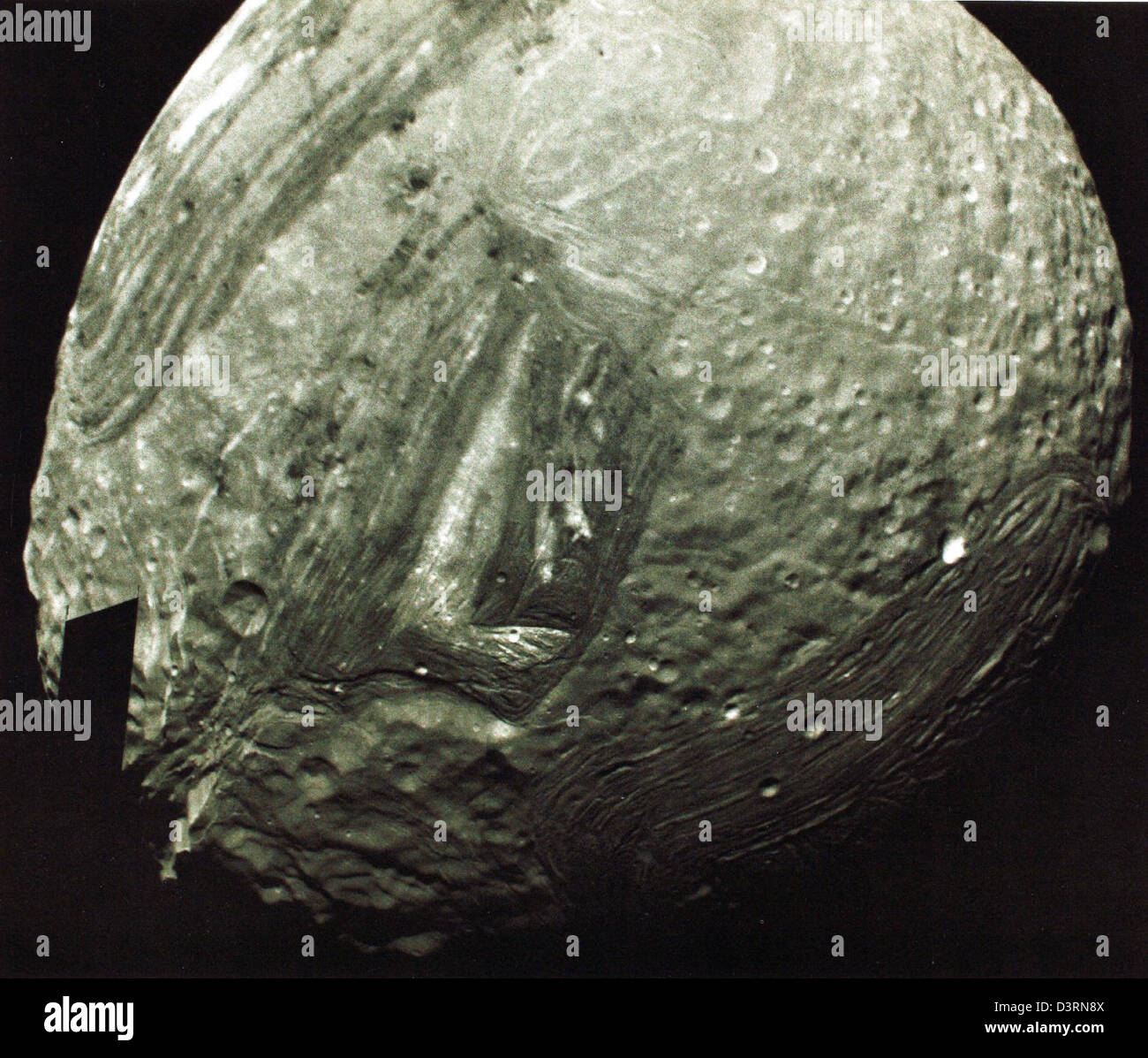 A glossy photo of the Voyager spacecraft, part of NASA's Voyager mission, which was launched to ...