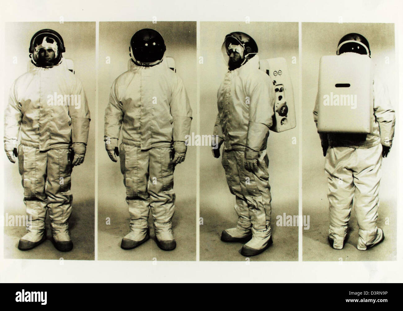 A high-quality image showcasing a NASA space suit. This iconic garment ...