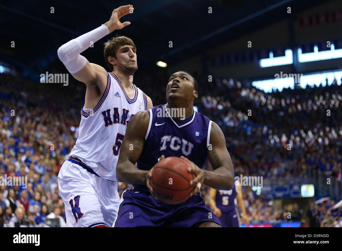 Kansas basketball allen field house hi-res stock photography and images ...