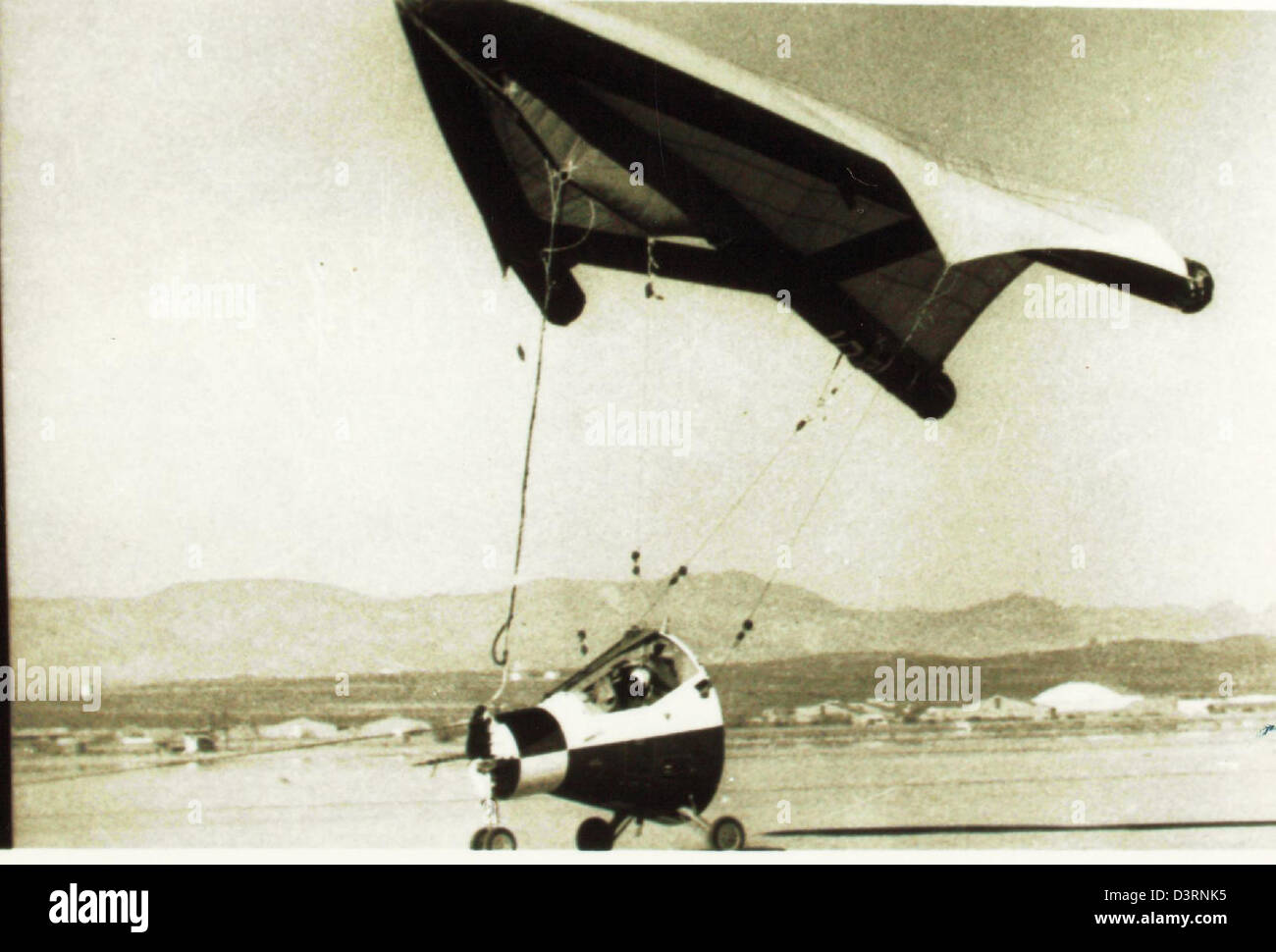 The Gemini/Rogallo Recovery Test Rig was used in NASA's Project Gemini ...