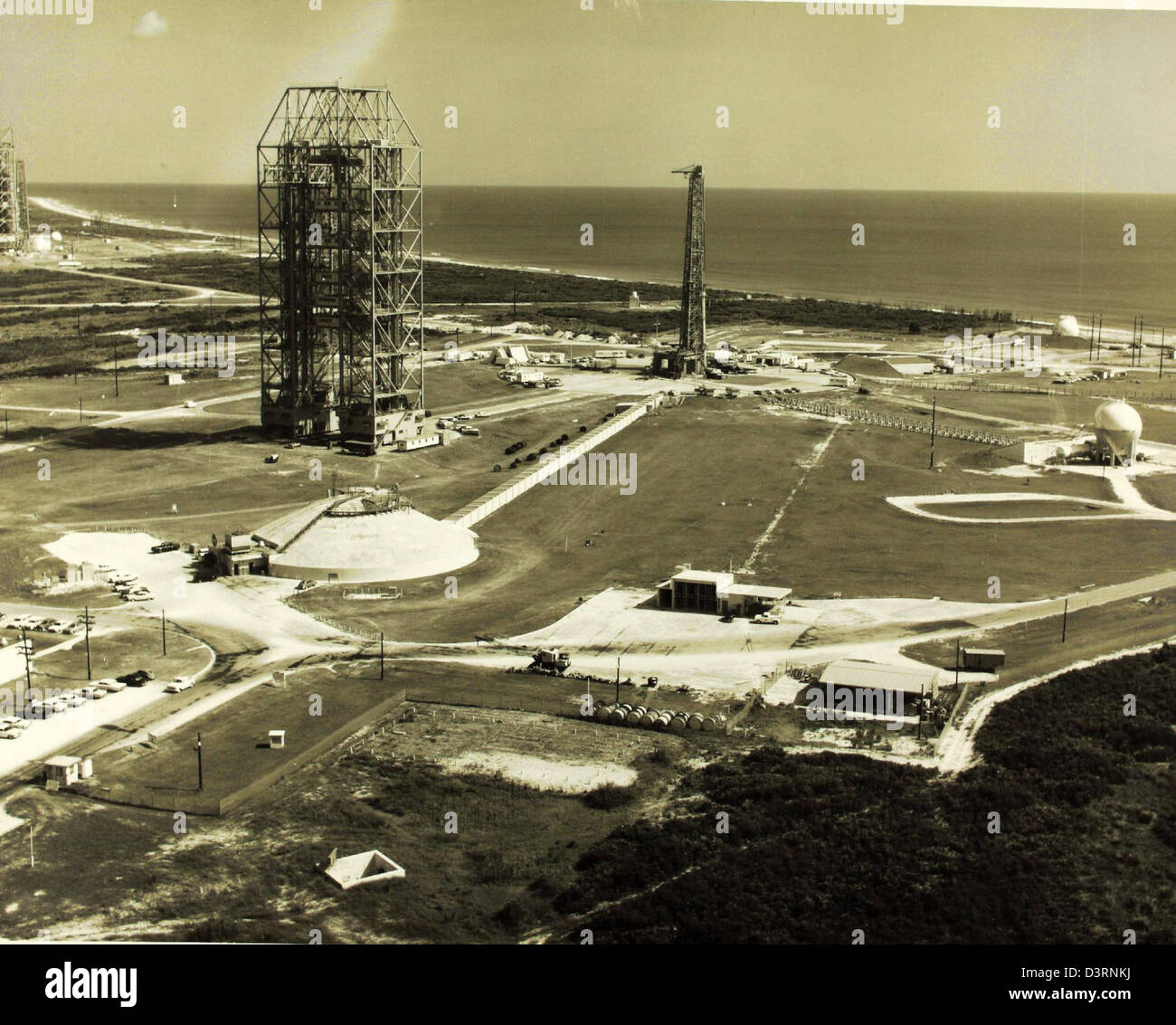 A glossy photo of NASA’s historic Complex 34, which was used for ...
