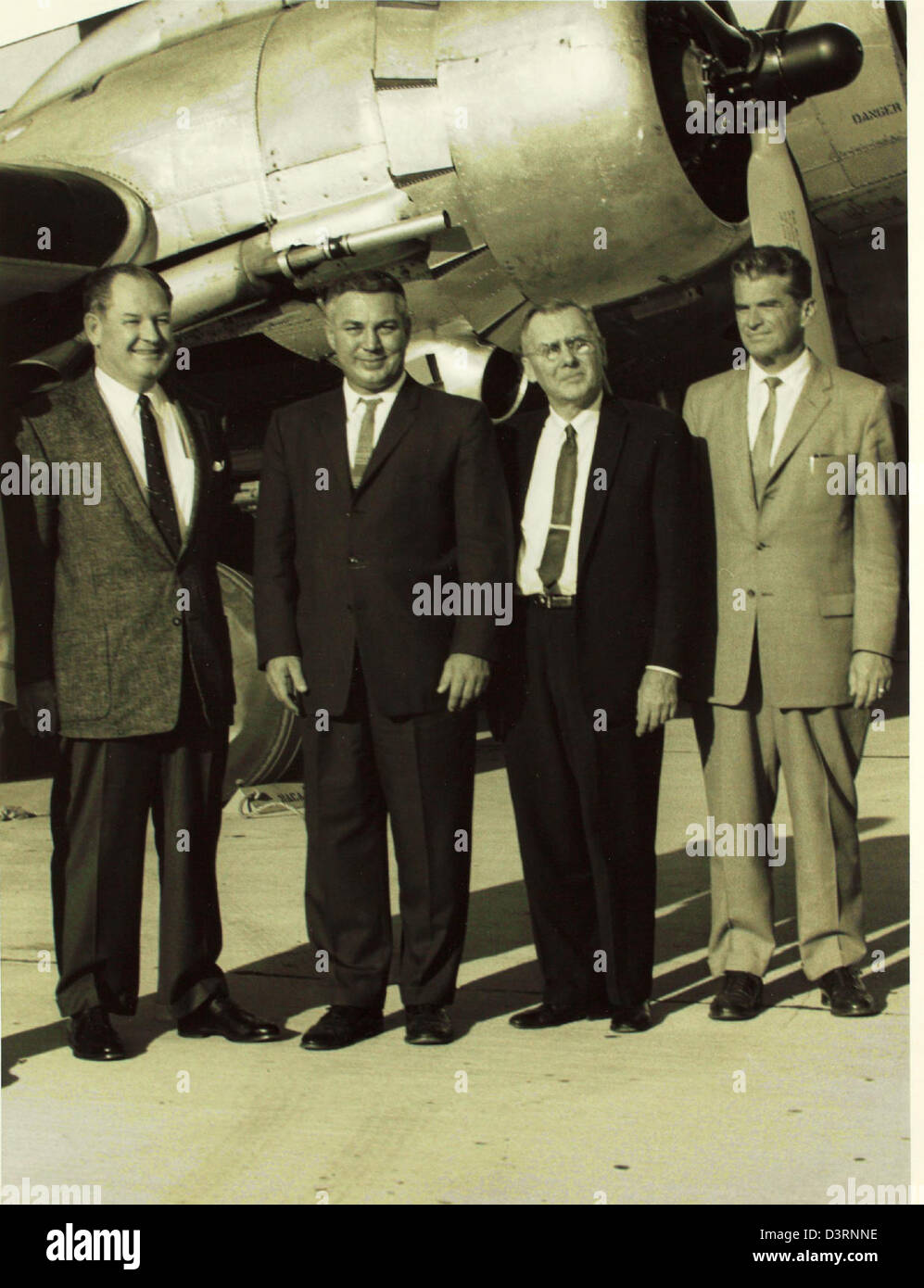 A glossy photo of NASA personnel involved in space missions ...