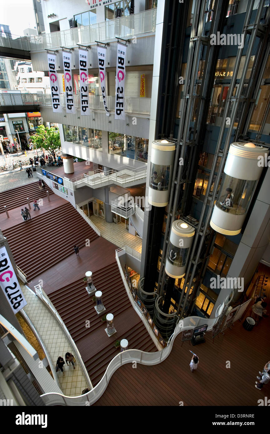 Shoppers at Big Step shopping center in Osaka's Ame-mura, or Amerika ...