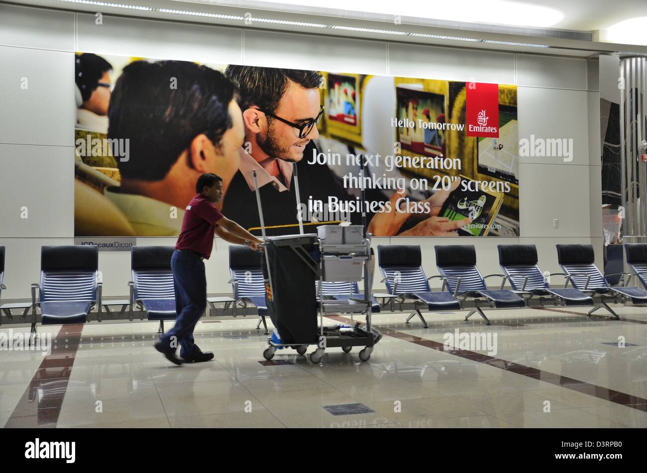 Cleaner worker arabic arab hi-res stock photography and images - Alamy
