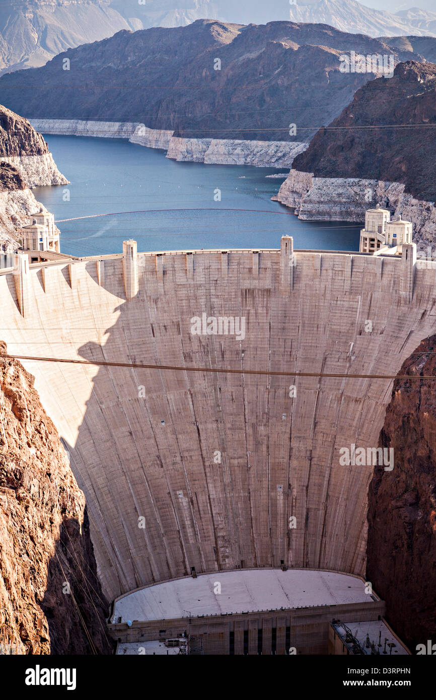 Hoover dam aerial view hi-res stock photography and images - Alamy