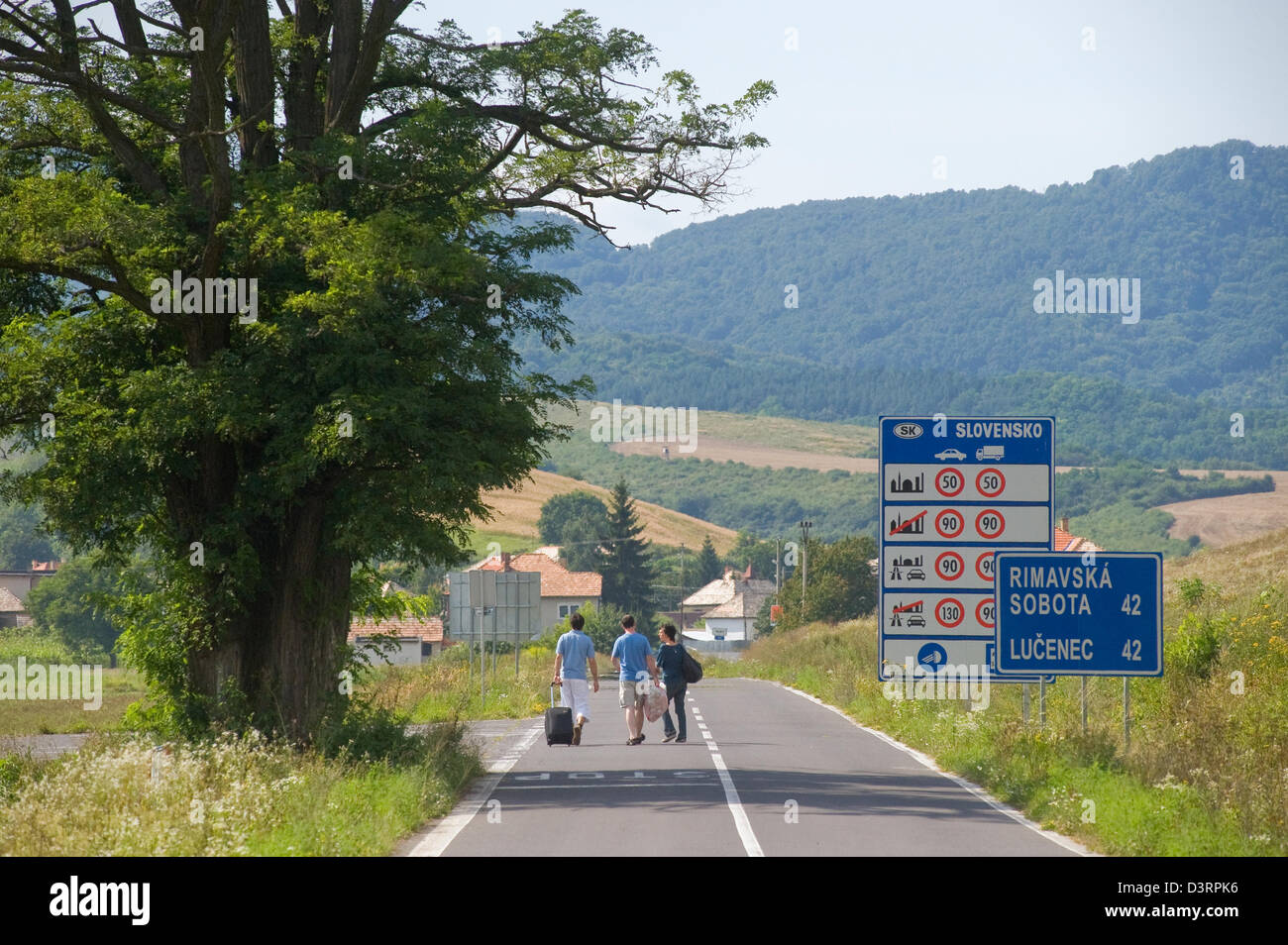Cered, Hungary, the Hungarian-Slovak border Stock Photo - Alamy