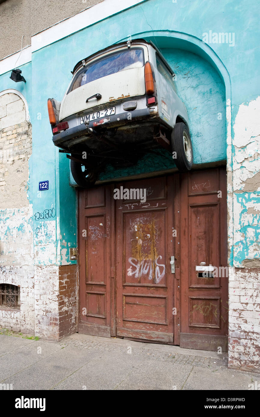 Halle / Saale, Germany, a Tranbant plugged into a wall Stock Photo - Alamy