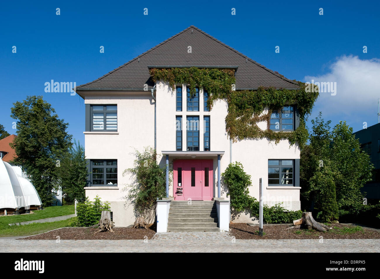 Dessau, Germany, student housing on the Bauhausgelaende Stock Photo - Alamy