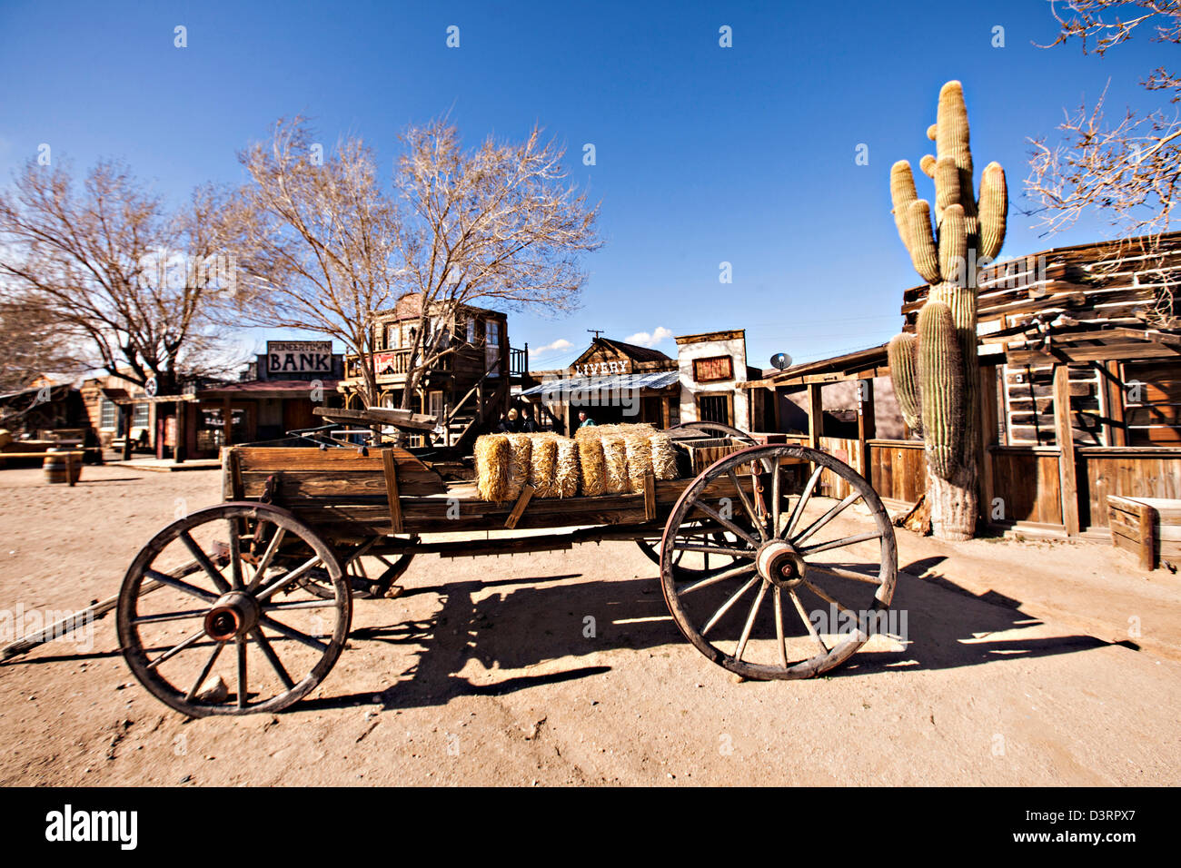 Old west movie set pioneertown hi-res stock photography and images - Alamy