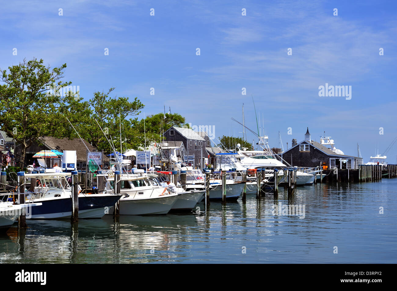 Harbor nantucket island hi-res stock photography and images - Alamy