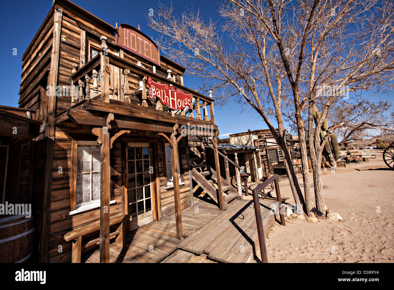 Old west movie set pioneertown hi-res stock photography and images - Alamy