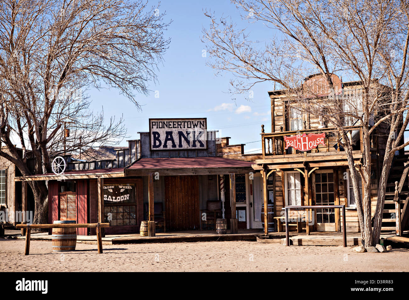 Western Town Movie Sets
