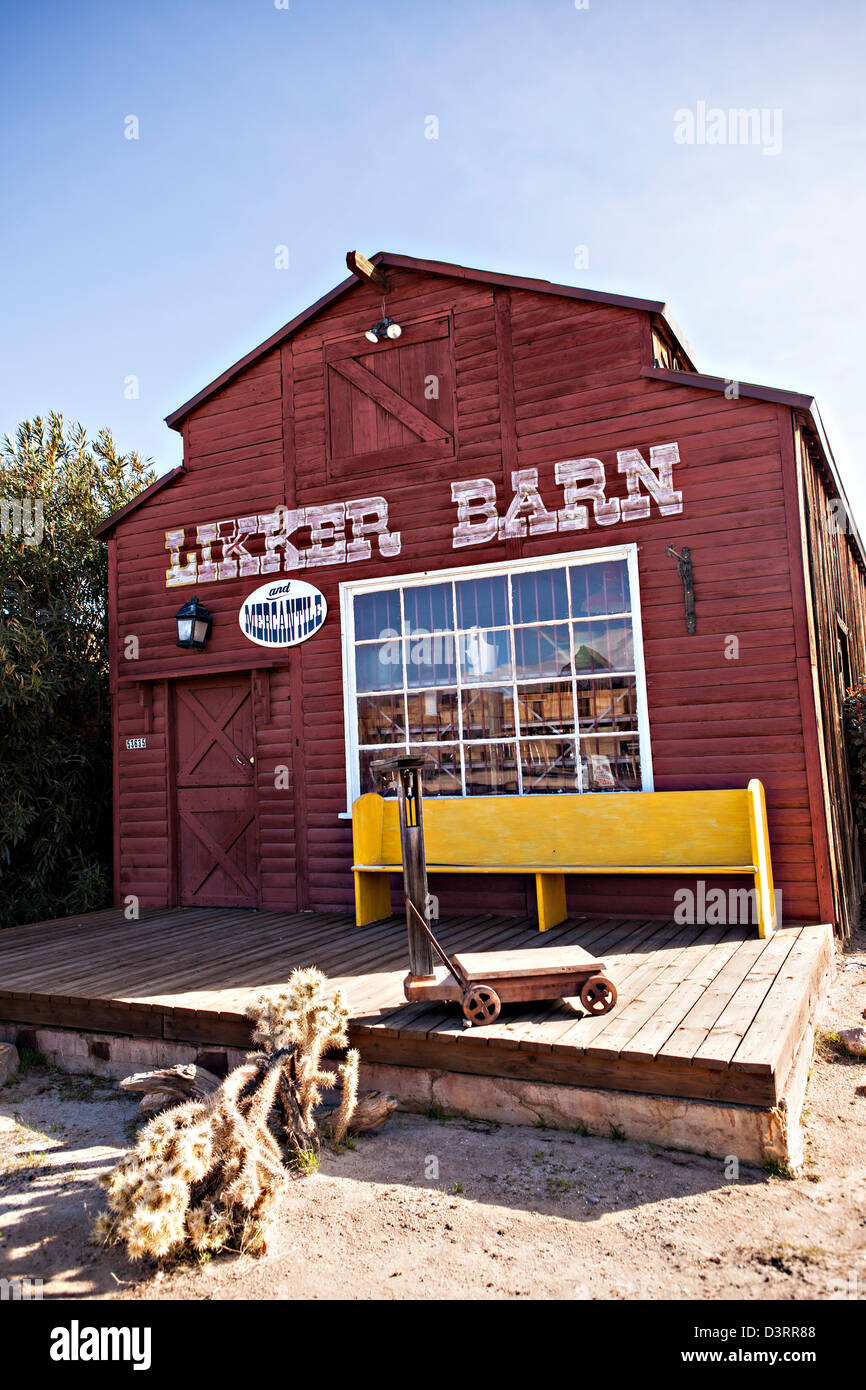 Old west movie set pioneertown hi-res stock photography and images - Alamy