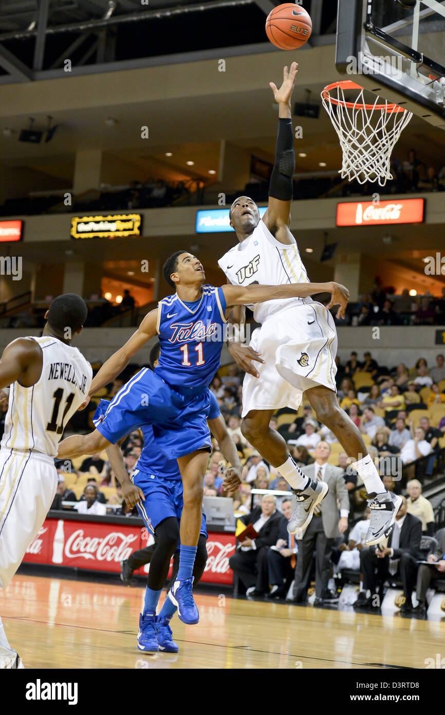 Orlando, USA. 23rd Feb, 2013. UCF guard/forward Isaiah Sykes (3) goes ...