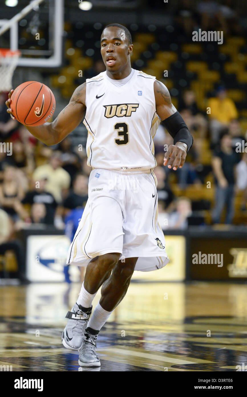 Orlando, USA. 23rd Feb, 2013. UCF guard/forward Isaiah Sykes (3) during ...