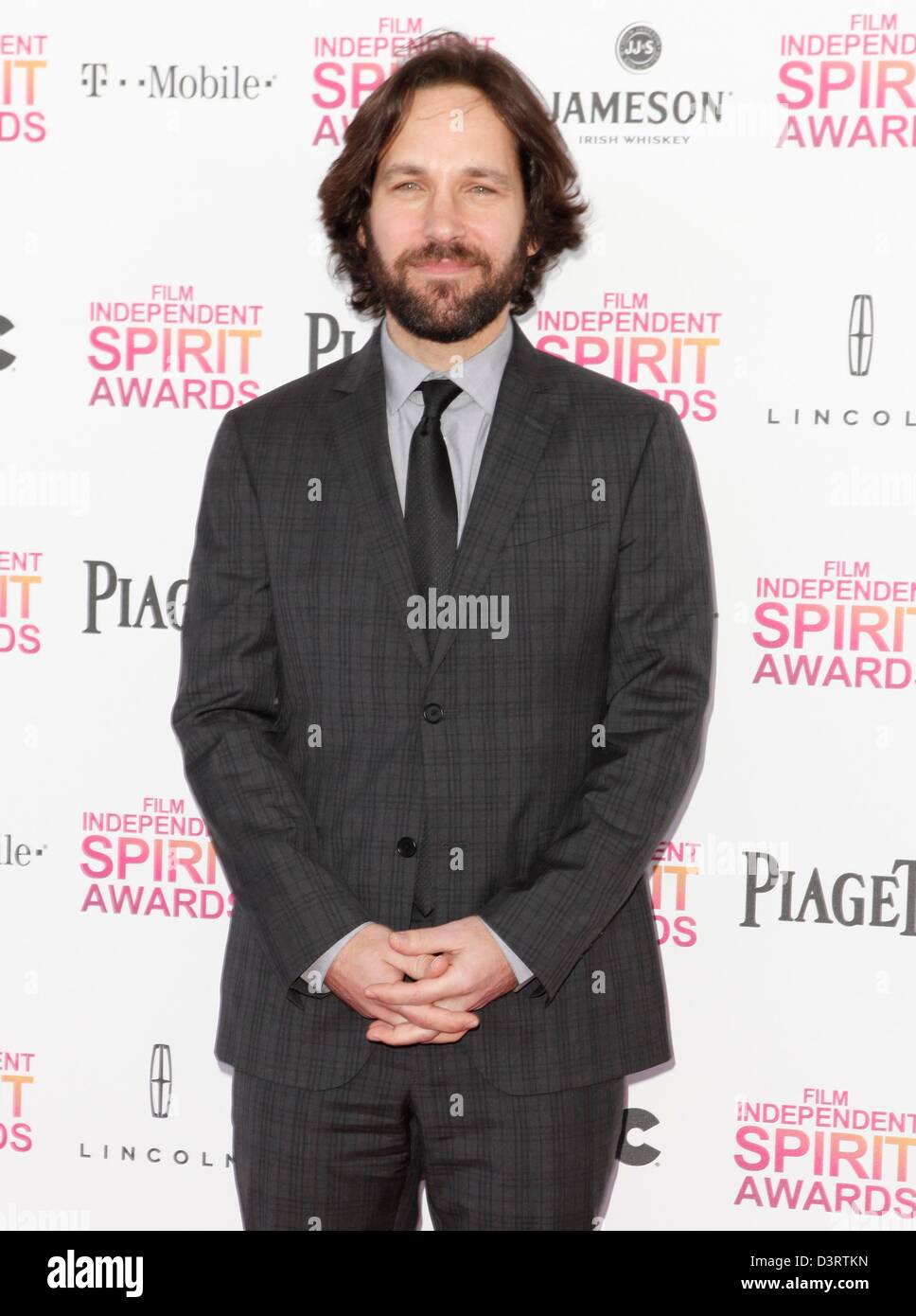 Santa Monica, California, USA 23rd Feb, 2013. Paul Rudd at arrivals for ...