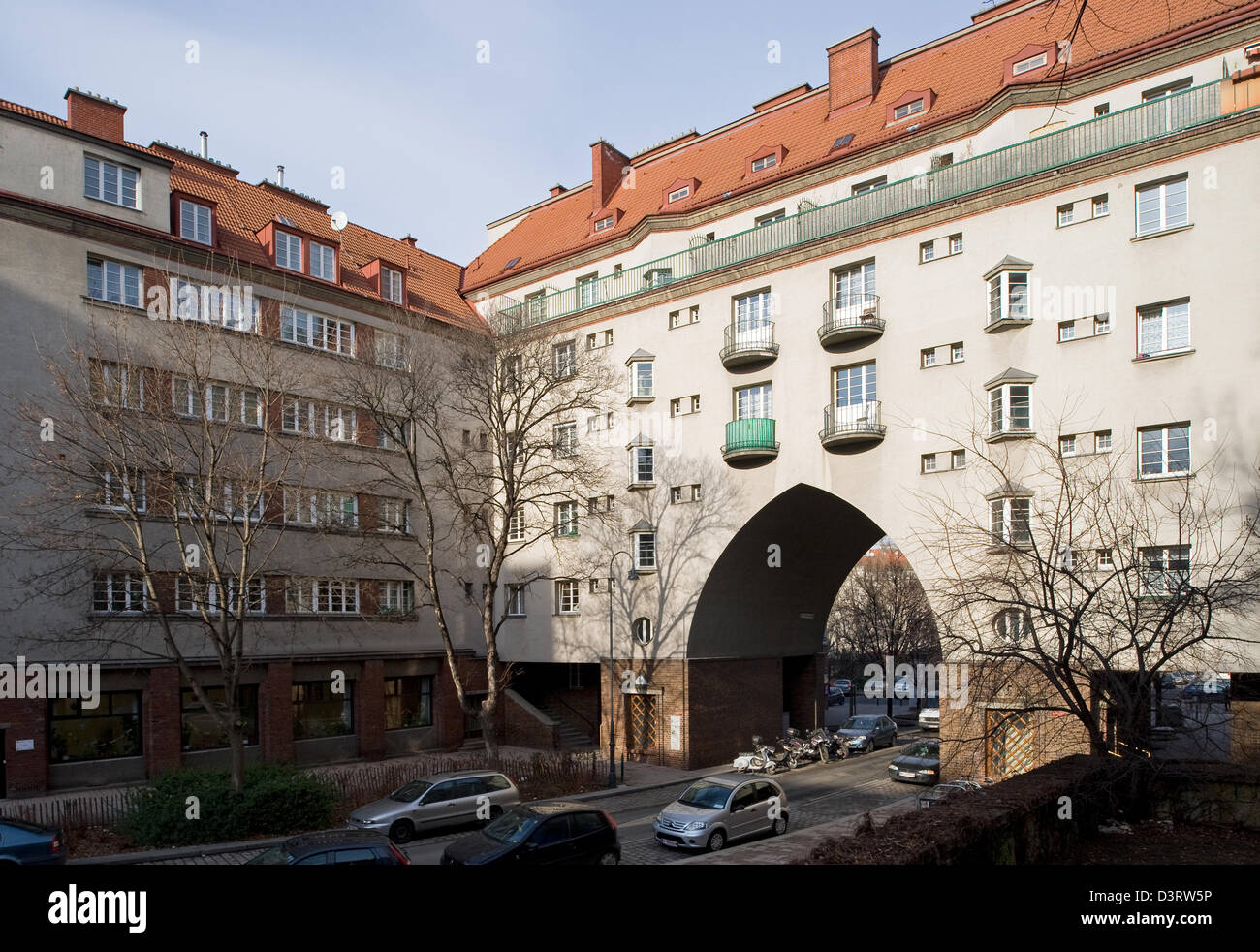 Vienna, Austria, in the district of Vienna Rabenhof road Stock Photo ...