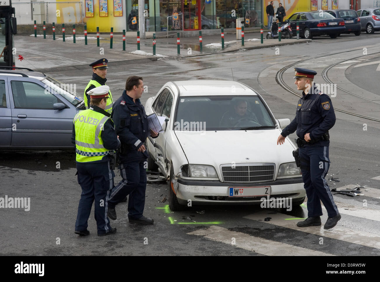 Austrian police car hi-res stock photography and images - Alamy