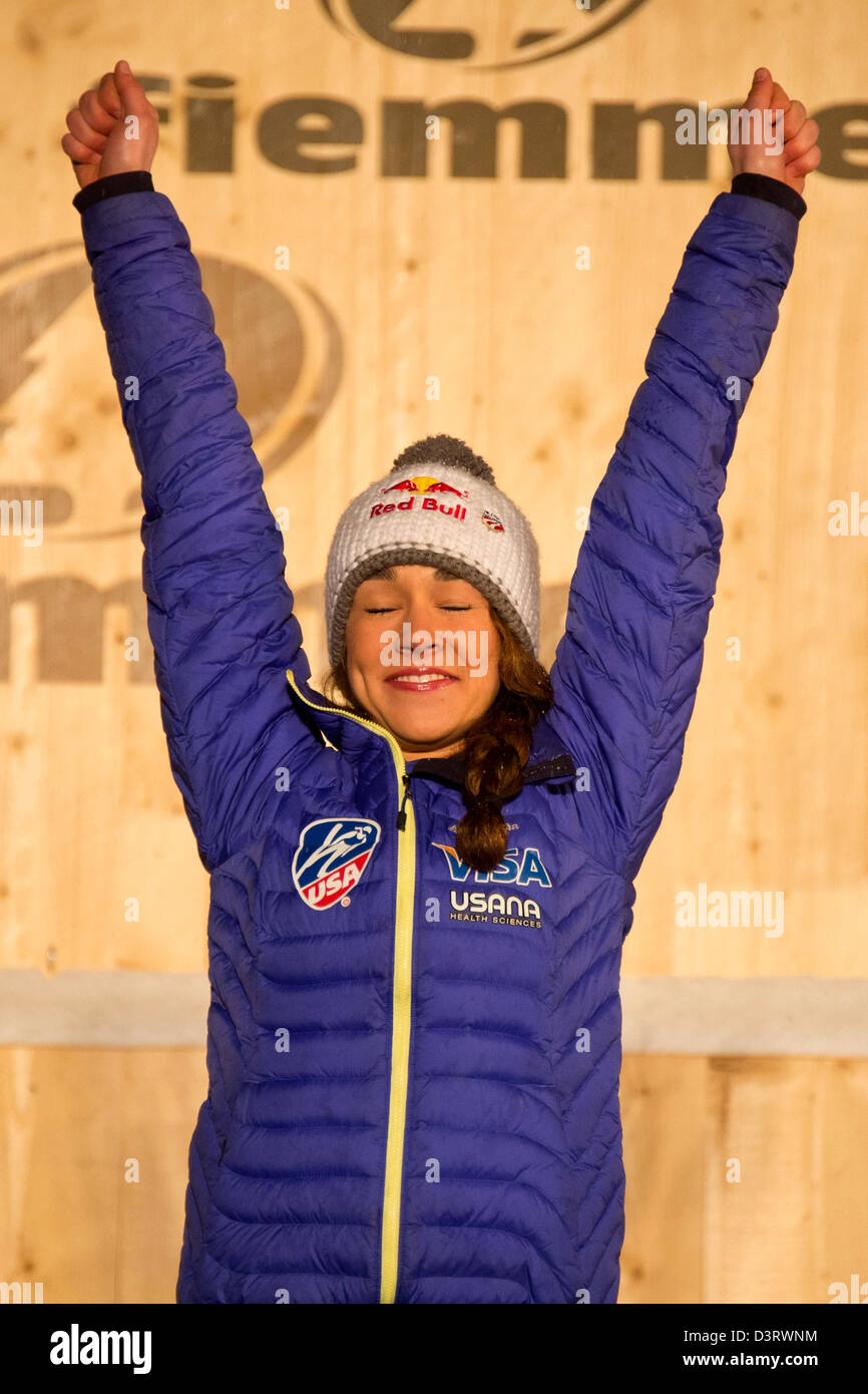 Sarah Hendrickson (USA), FEBRUARY 23, 2013 - Ski Jumping : Sarah ...