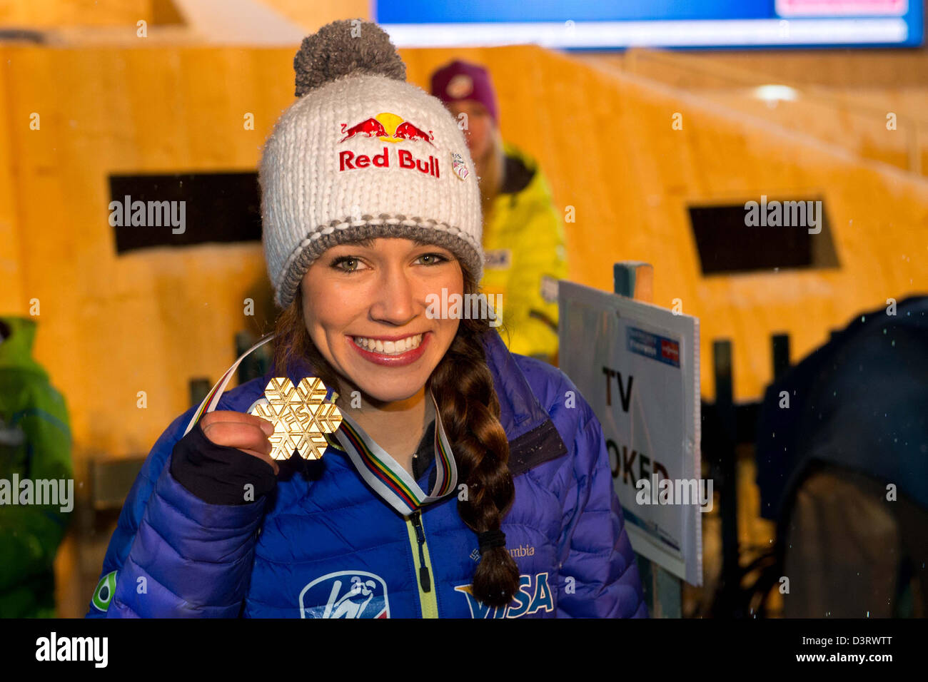 Sarah Hendrickson (USA), FEBRUARY 23, 2013 - Ski Jumping : Sarah ...