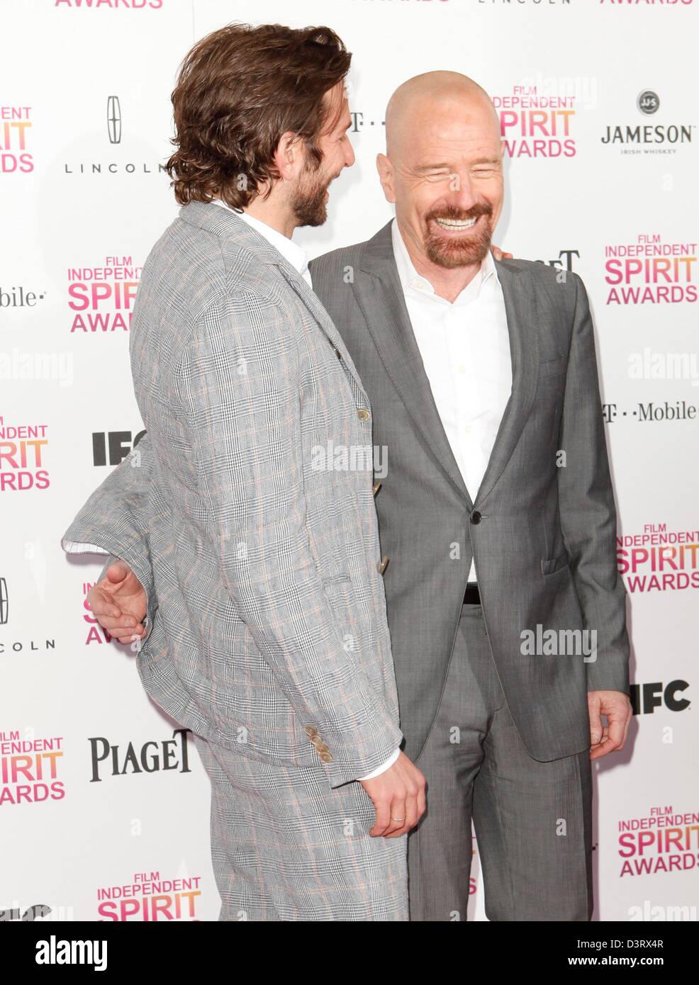 Santa Monica, California, USA 23rd Feb, 2013. Bradley Cooper, Brian ...