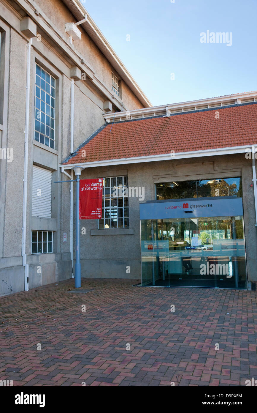 The Canberra Glassworks, housed in the old Canberra Powerhouse building ...