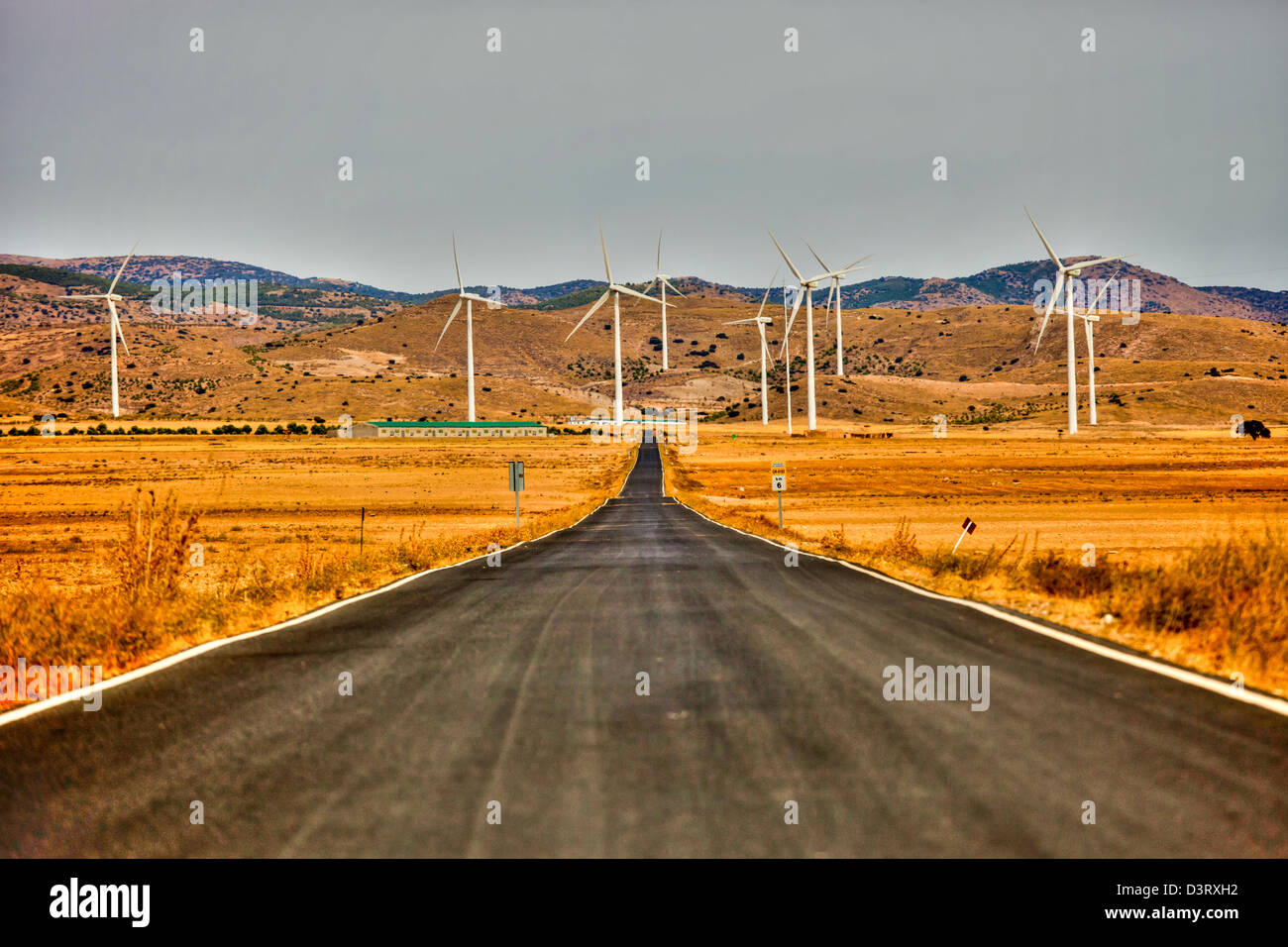 EneSolar and Wind Powerrgy Stock Photo - Alamy