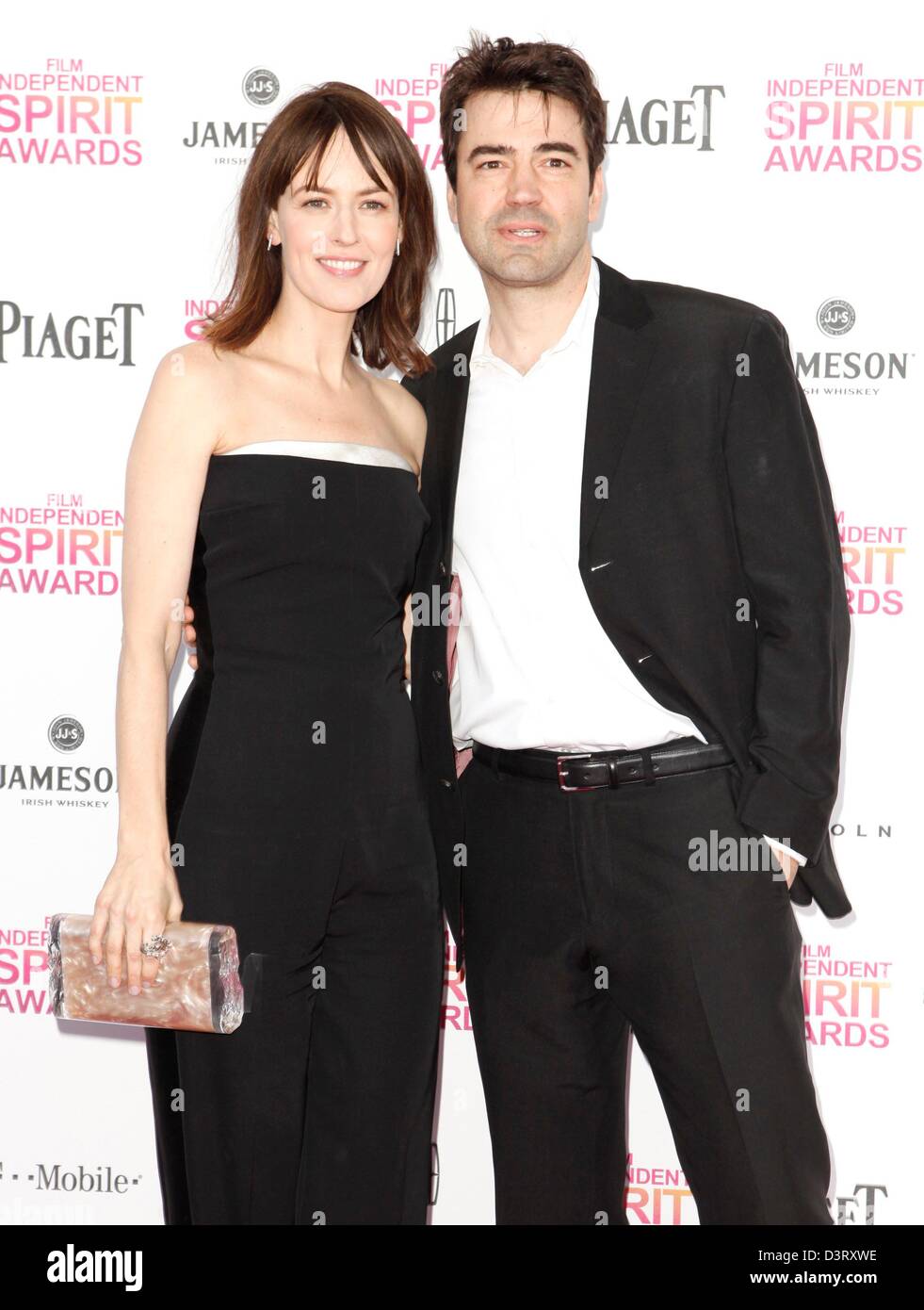 Santa Monica, California, USA 23rd Feb, 2013. Rosemarie DeWitt, Ron ...