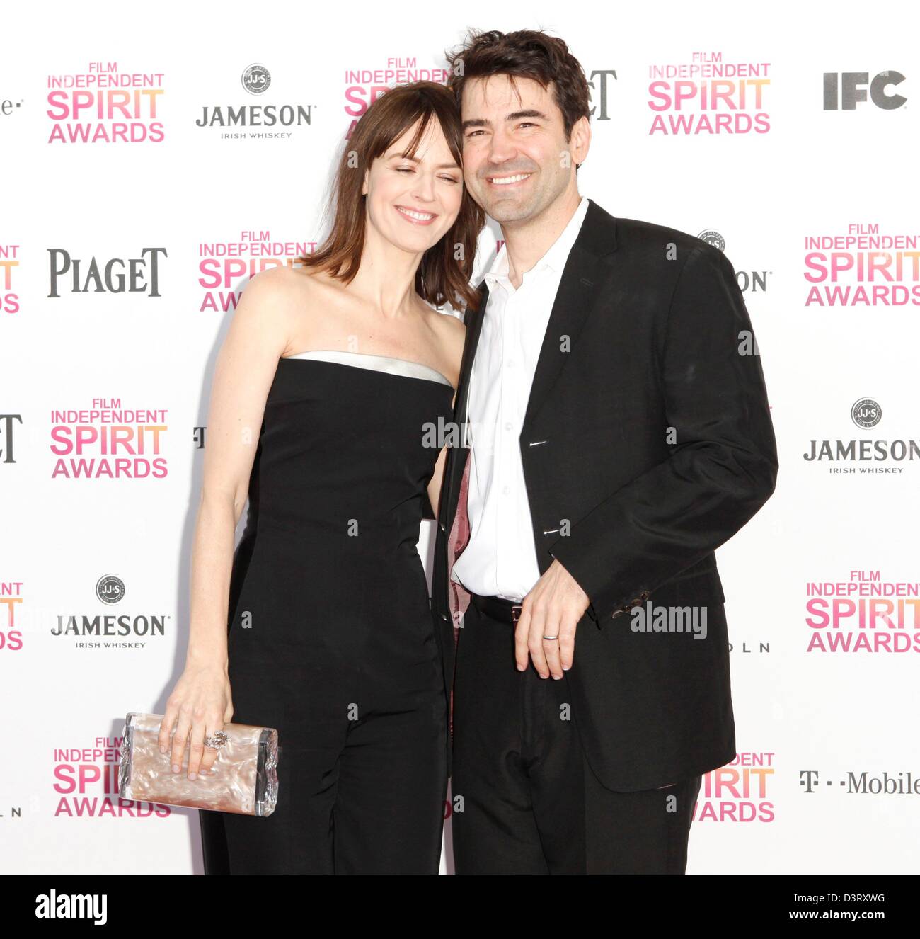 Santa Monica, California, USA 23rd Feb, 2013. Rosemarie DeWitt, Ron ...