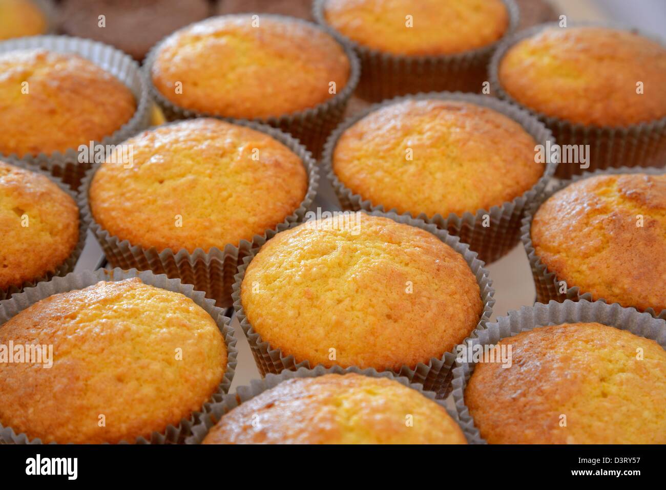 The making of some tastefully sweet capecakes Stock Photo - Alamy