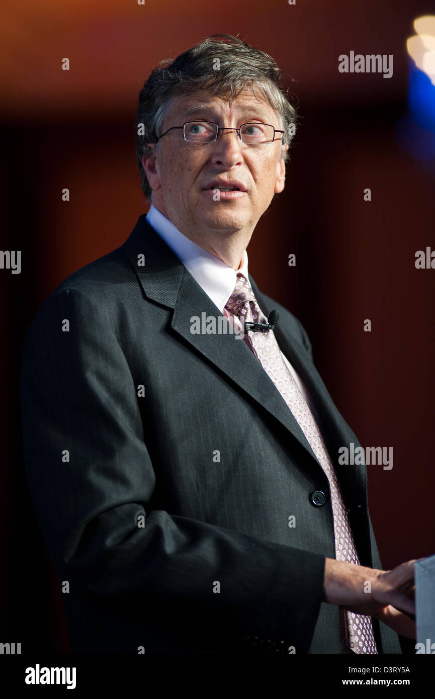Berlin, Germany, Bill Gates during a lecture Stock Photo - Alamy