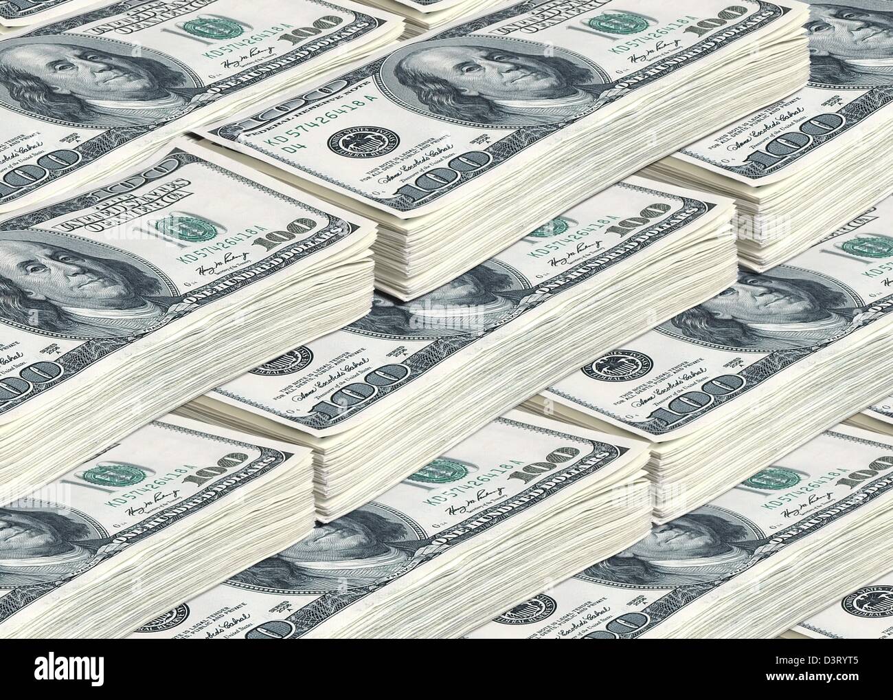 lots of hundred american dollar bills Stock Photo - Alamy