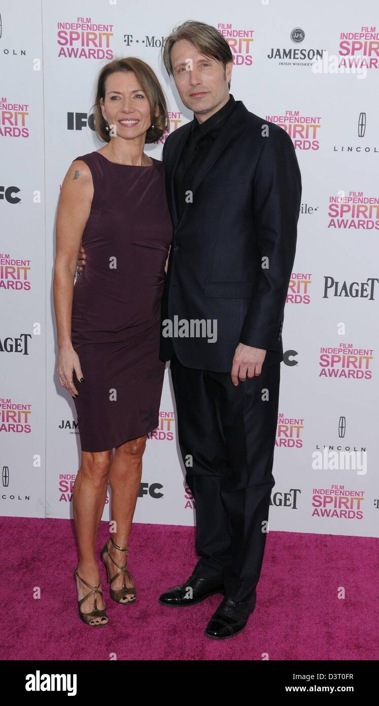 Santa Monica, California, USA. 23rd Feb, 2013. Actor MADS MIKKELSEN ...