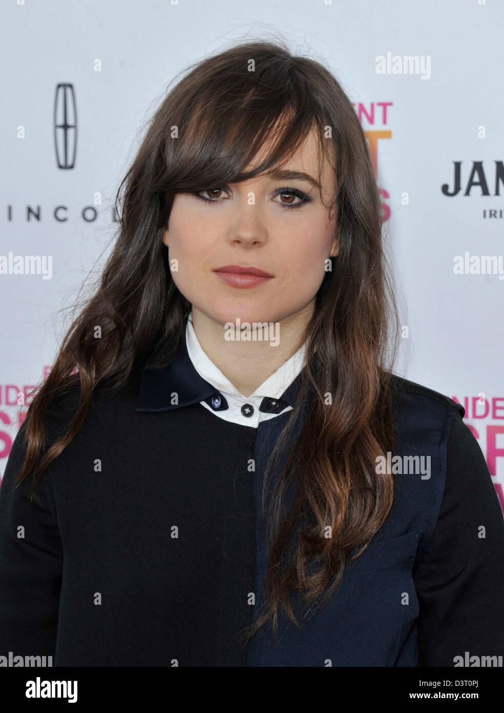 Santa Monica, California, USA 23rd Feb, 2013. Ellen Page at arrivals ...