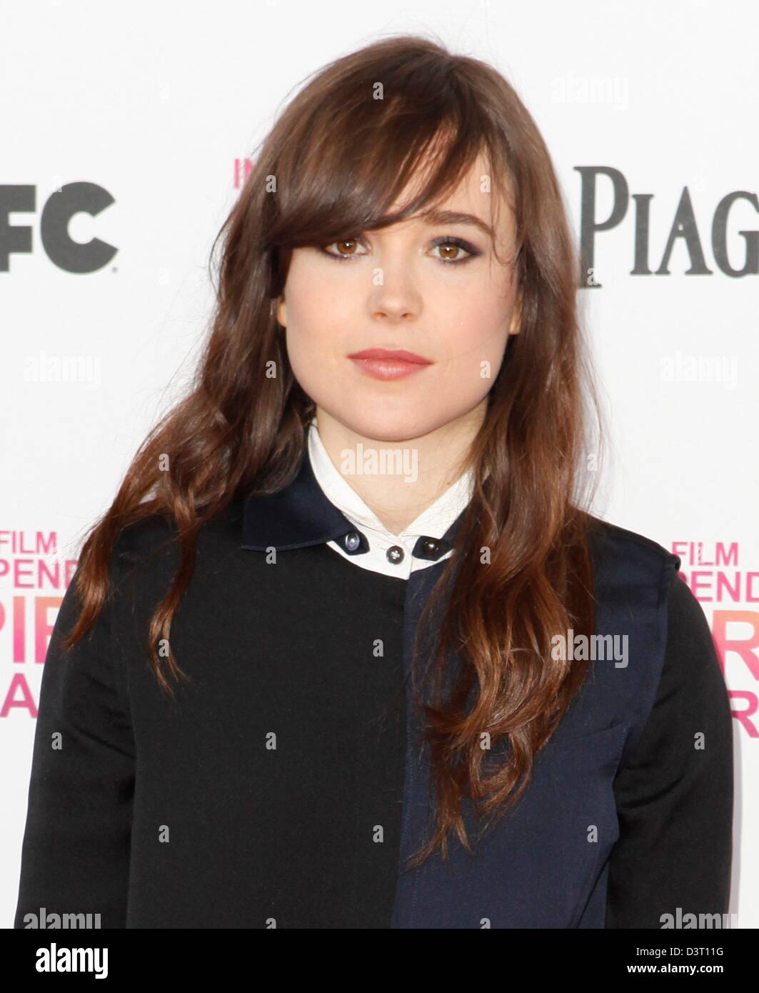 Santa Monica, California, USA 23rd Feb, 2013. Ellen Page at arrivals ...