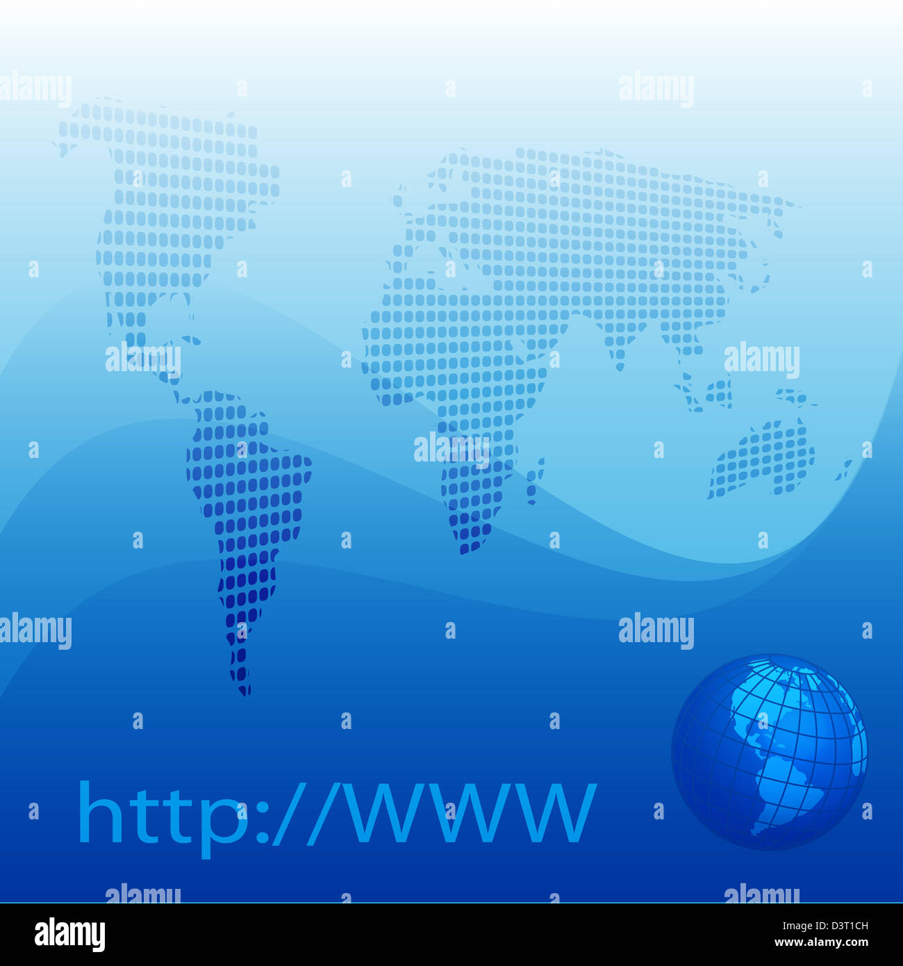 abstract internet texture with globe and inscription Stock Photo - Alamy