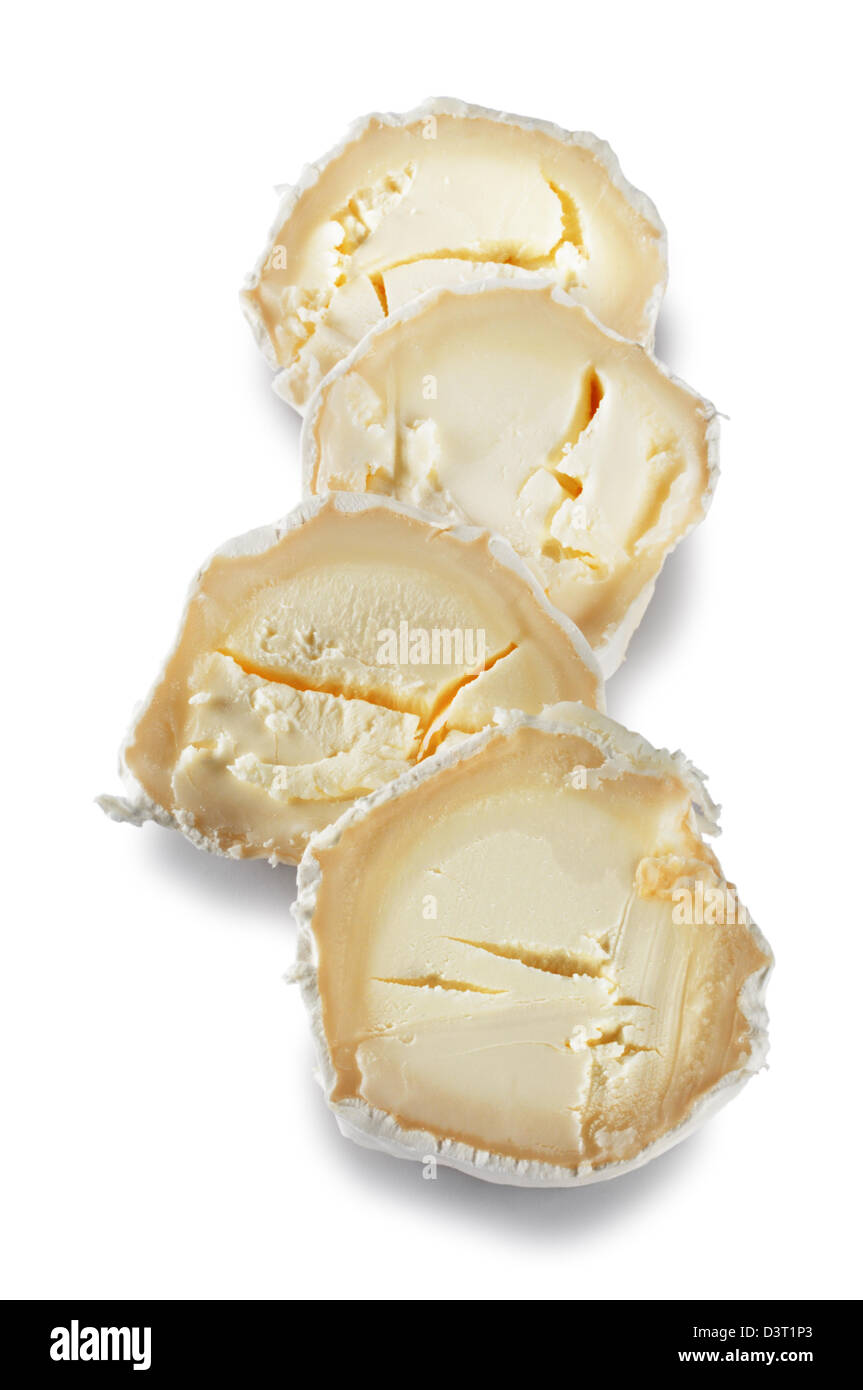 Goats Cheese - John Gollop Stock Photo - Alamy