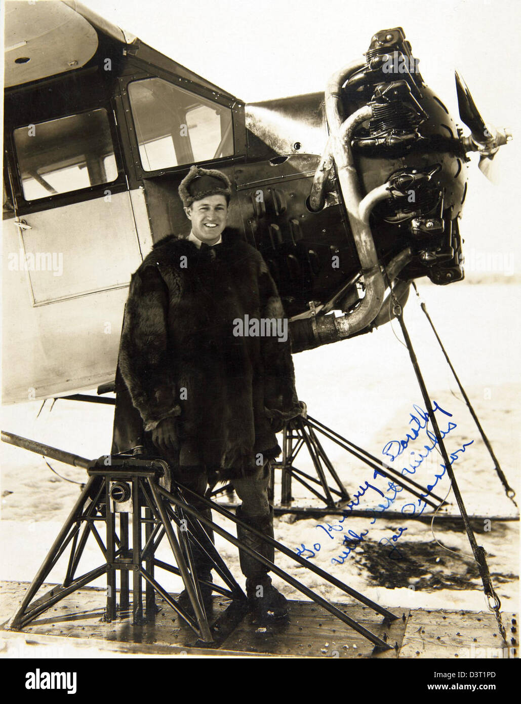 Joseph E. Crosson, an aviation pioneer, is featured in this special ...
