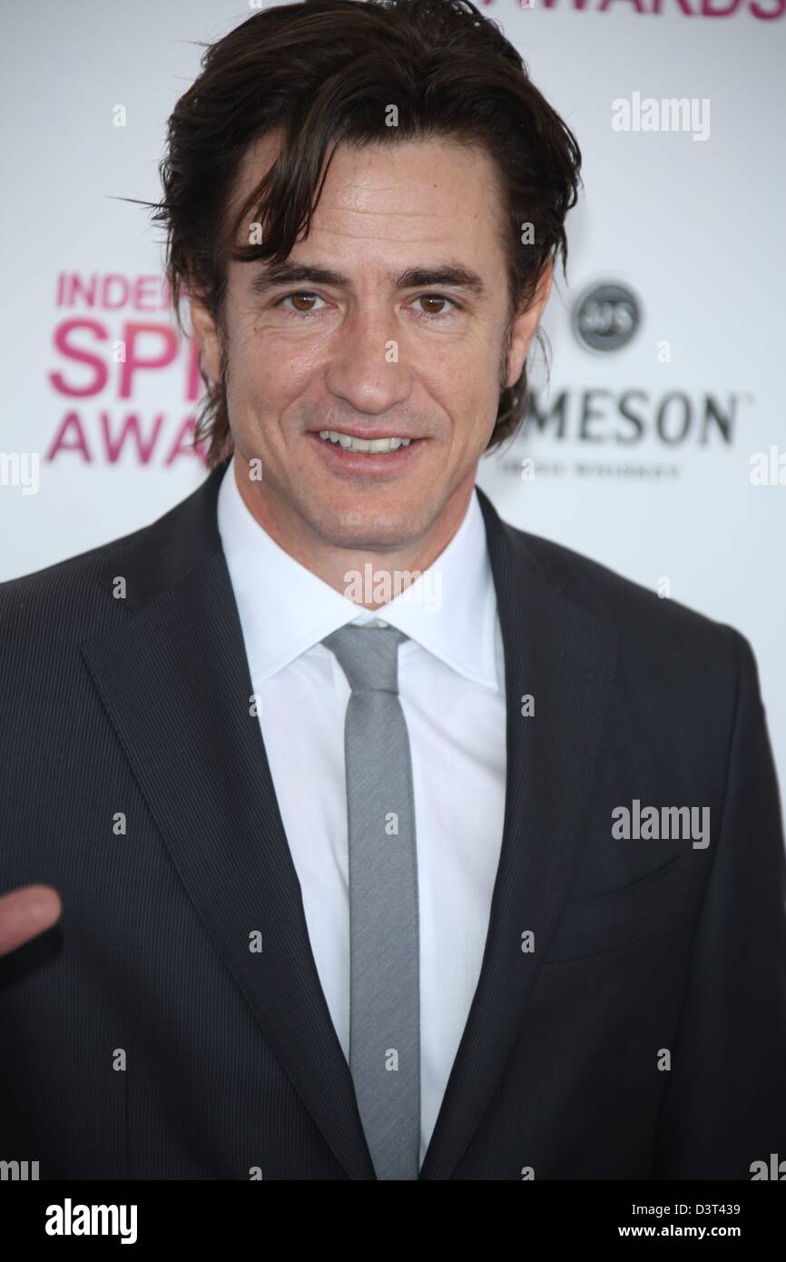 Actor Dermot Mulroney arrives at the 2013 Film Independent Spirit ...