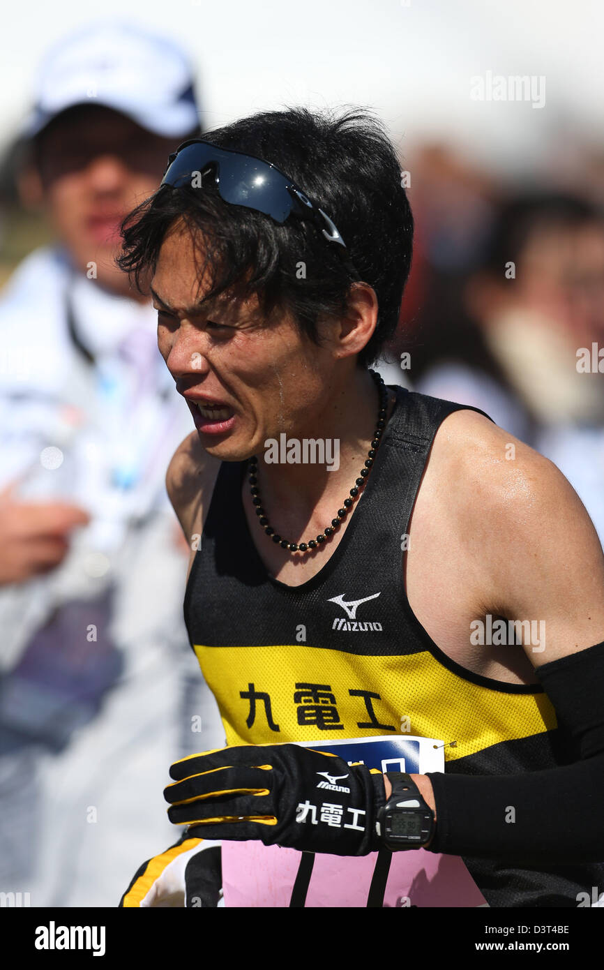 Tokyo, Japan. 24th Feb, 2013. Kazuhiro Maeda (JPN), February 24, 2013 - Marathon : Tokyo ...