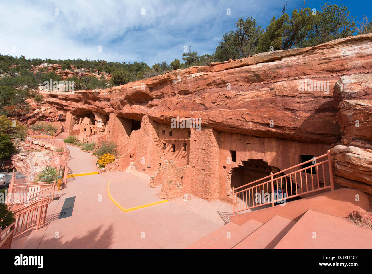 Manitou cliff dwellings in Colorado, USA Stock Photo - Alamy