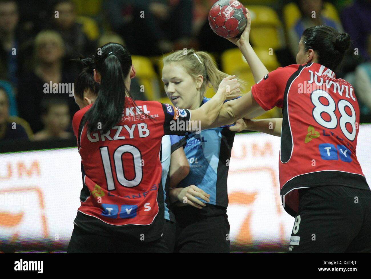 Poland 24th, February 2013 Handball: Final Four of the PGNiG Polish Cup ...