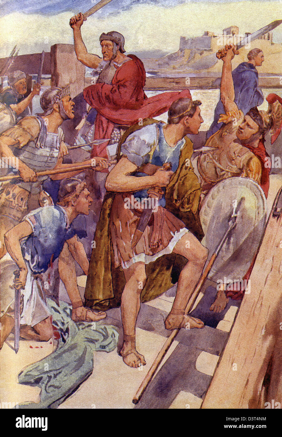 Gaius gracchus escapes hi-res stock photography and images - Alamy