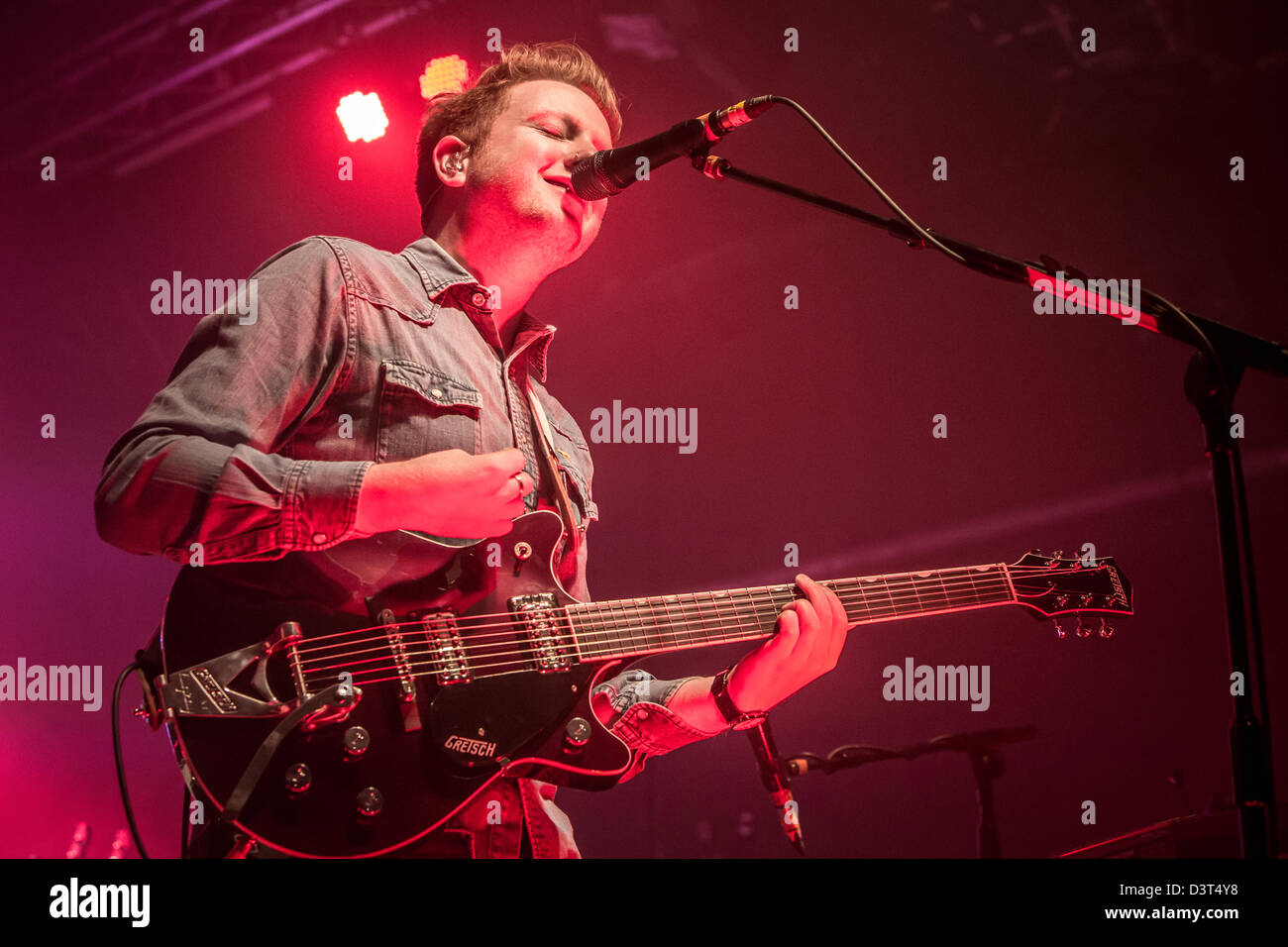 February 22, 2013 - The Irish indie rock band Two Door Cinema Club ...