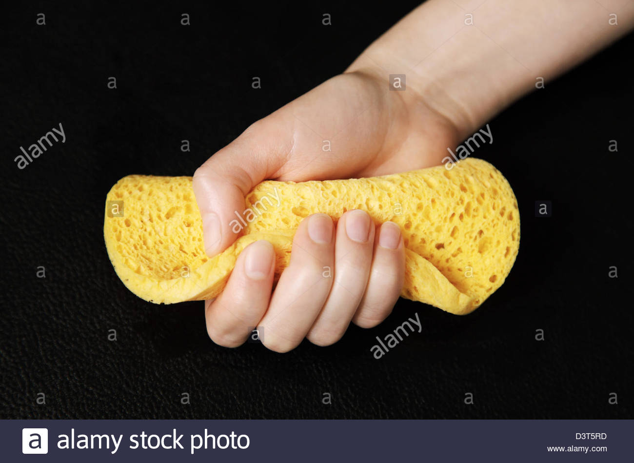 Squeezing Sponge High Resolution Stock Photography and Images - Alamy