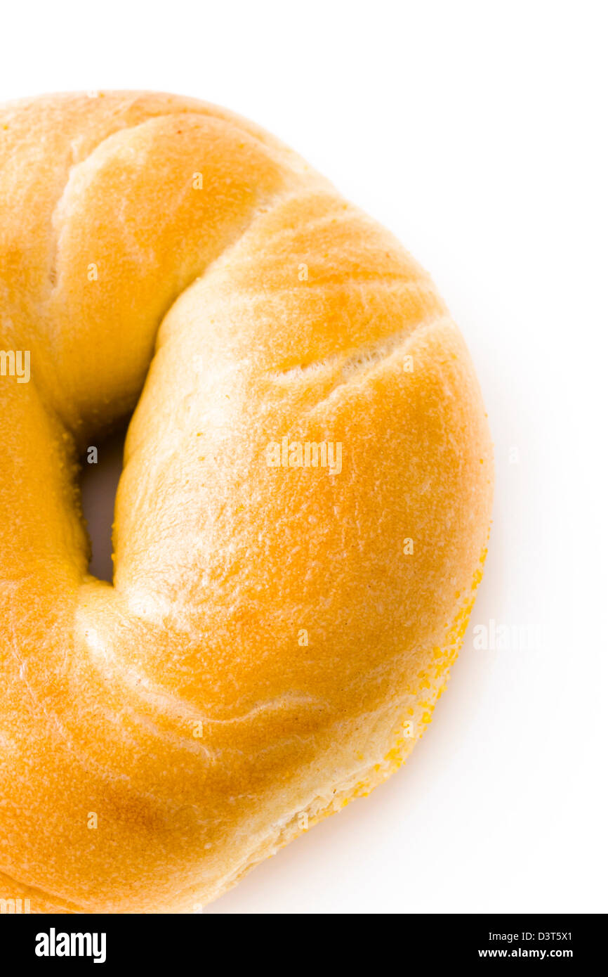 Freshly baked Plain bagel Stock Photo - Alamy